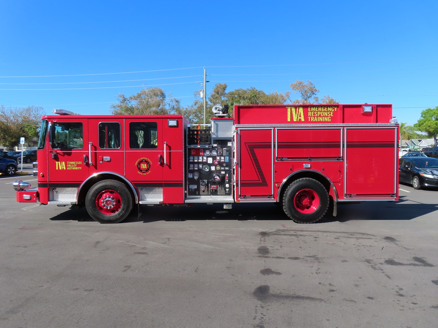 TVA Stations New Pumper Truck at Fire Training Center in Jasper ...