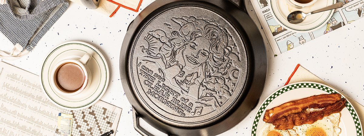 Lodge Cast Iron unveils new cookware line inspired by Dolly Parton ...