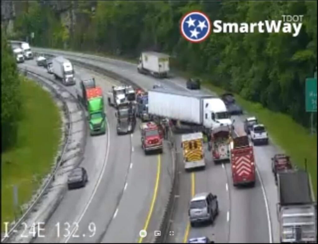 18-Wheeler Crash on Monteagle Mountain - SValleyNow.com | Local News ...