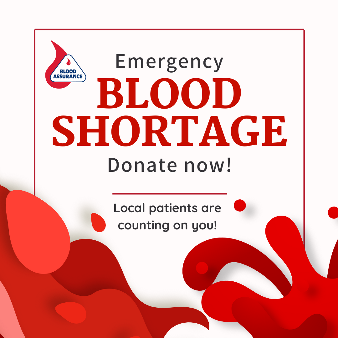 Blood Assurance Declares Emergency Need for Donors - SValleyNow.com ...