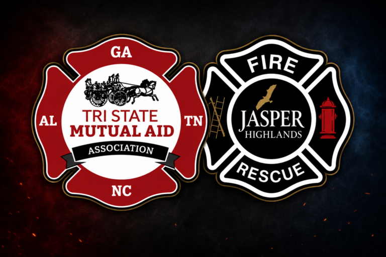 Jasper Highlands Fire Department Joins Tri-State Mutual Aid Association ...
